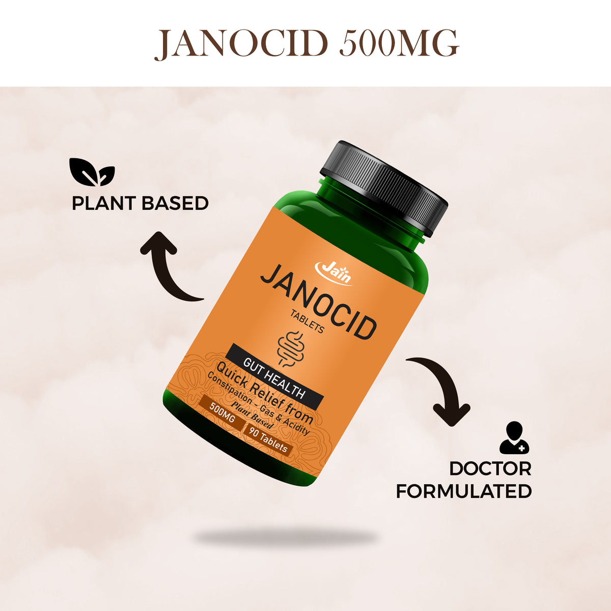 Janocid Tablet for Gastric Wellness - 90 Count – JainHealthStore